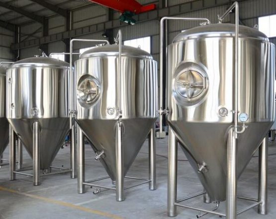 12BBL stainless steel cylinder conical commercial beer unitank fermenter