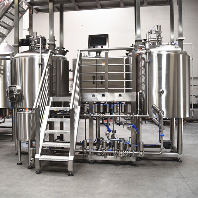 Commercial automated steel 500L beer brewing equipment for sale