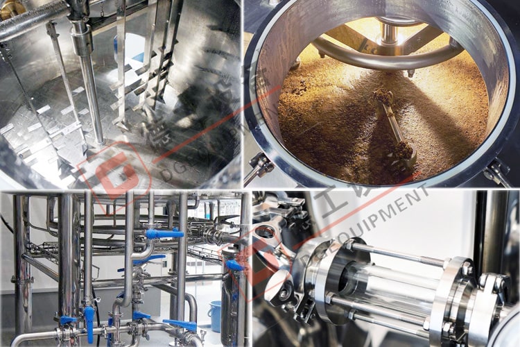 5BBL Beer Brewhouse Free Combination Mash System 2/3/4-vessel for Sale